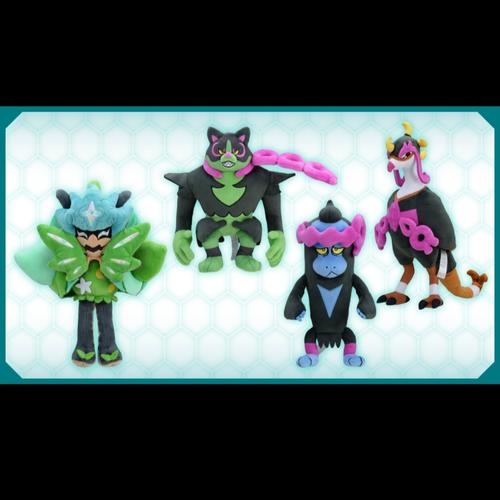 Jual Pokemon Center Plush Boneka Ogerpon Okidogi Munkidori Fezandipiti ...
