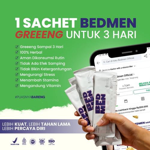 Jual Bedmen Minuman Herbal Vitalitas Pria (Sachet) - Kab. Bantul ...
