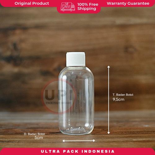 Jual BOTOL PET SBR 150ML CLEAR & TUTUP ULIR PLASTIK PUTIH - Kota Tangerang - ULTRA PACK ...