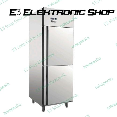 Promo Kulkas Modena Stainless Steel Upright Chiller UC 1230 DASS 2 ...