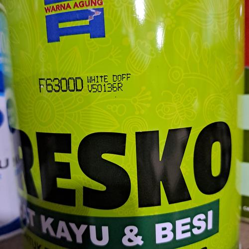 Jual Cat kayu besi Fresko 1kg White Doff - Kota Tangerang ...