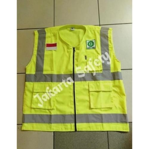 Jual Rompi drill rompi safety rompi proyek+logo k3+bendera - Biru ...
