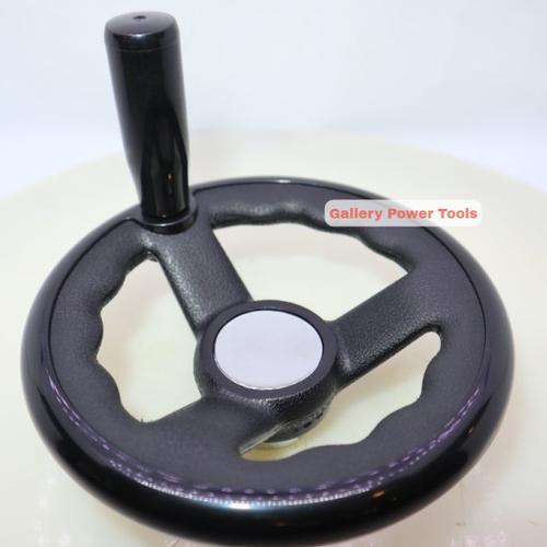 Jual Poly Hand wheel mesin milling bubut 200mm x As 18mm bahan nylon ...