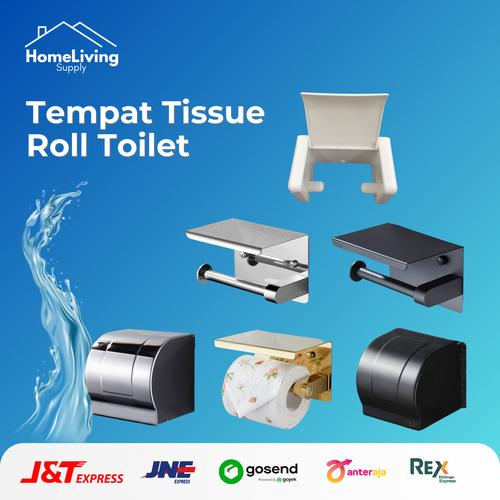 Jual Tempat Tissue Gulung Stainless/Tisue Roll Kamar Mandi/Tisu Toilet ...