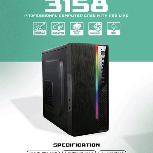 Jual CASING SIMBADDA SIM V 3158 + PSU 380 WATT - Jakarta Pusat ...