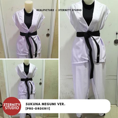 Jual [PRE-ORDER] KOSTUM COSPLAY SUKUNA MEGUMI MANGA JUJUTSU KAISEN ...