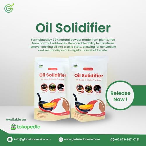 Jual oil solidifier / oil hardener / pengeras pemadat minyak jelantah ...