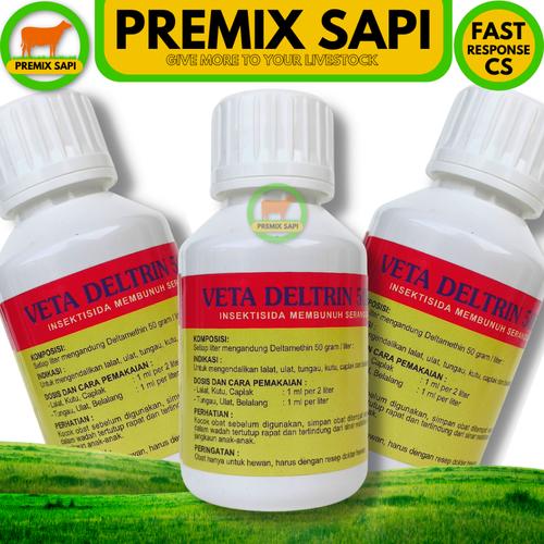 Jual VETA DELTRIN 100 Ml - Obat pembasmi lalat dan larva lalat dan serangga - Kota Surabaya ...