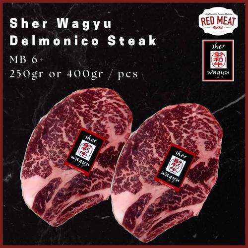 Jual Sher Wagyu Delmonico Steak MB 6+ - AUS Wagyu Beef Steak Cut ...