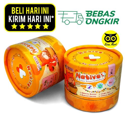 Jual Vitamin kucing native plus olive care nutrisi makanan harian ...