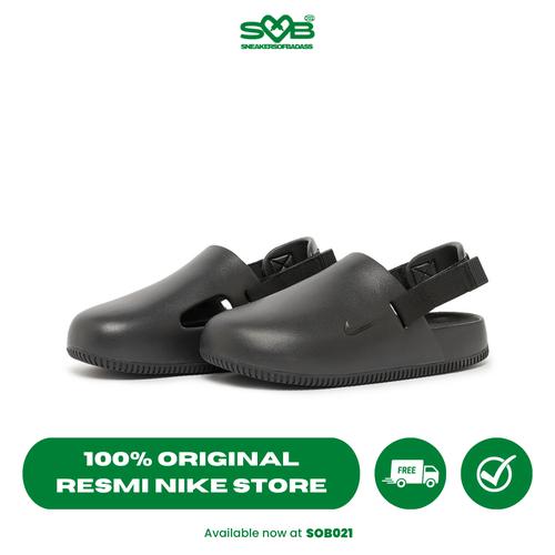 Jual Sepatu Sandal Nike Men's Calm Mules Black/Black/Black - FD5131-001 ...