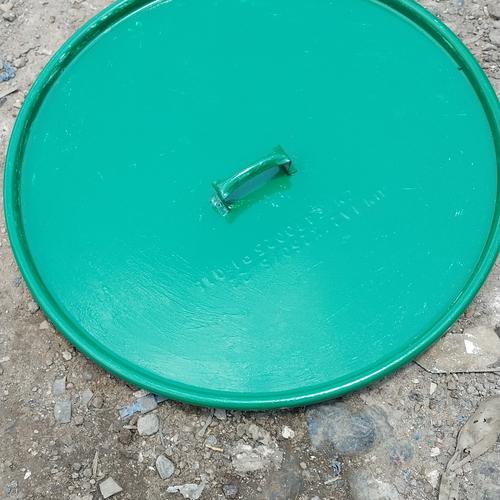 Jual tutup drum besi 200 liter pakai gagang warna bisa pilih bekas ...