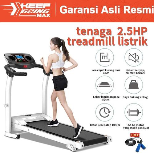 Jual EF Keep Going Max -Treadmill Elektrik Tredmil Listrik 2.5 HP Mesin - Treadmill Kecil ...
