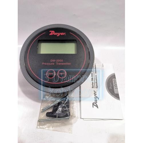 Jual DIFFERENTIAL PRESSURE TRANSMITTER DWYER DM-2000 DM-2002-LCD - Kota ...