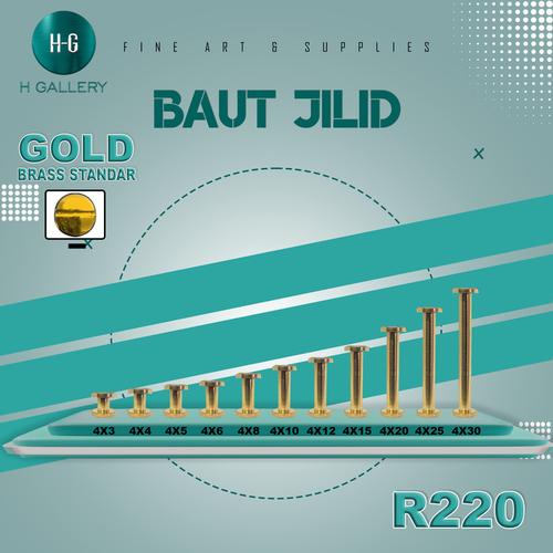 Promo BRASS STD KUNINGAN BAUT JILID 12MM 15MM 20MM 25MM 30MM *S ...