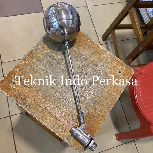 Jual Floating valve stainless / pelampung tangki air stainless 1/2"inch ...