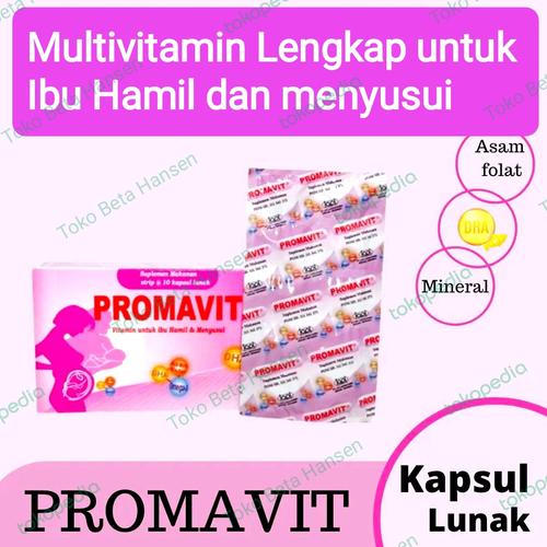 Jual STRIP PROMAVIT per Strip isi 10 Mama Vit Bayi cerdas - Kota ...