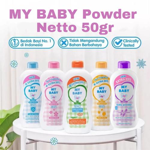 Jual My Baby Powder 50gr - Bedak Bayi Wangi Lembut Netto 50gr - Calm ...