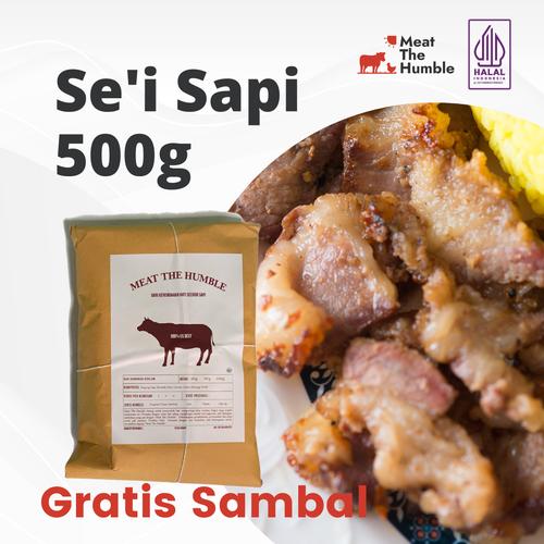 Jual Sei Sapi Khas Kupang / Daging Sapi Asap 500 g - Sambal Matah ...