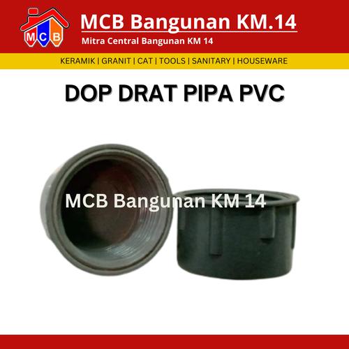 Jual Dop drat Pipa PVC/ Tutup paralon drat / Fitting pipa - 1" - Kota ...