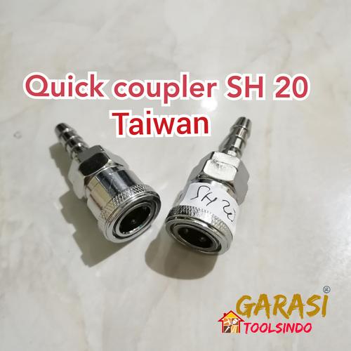 Jual quick coupler SH 20 sambungan selang kompresor SH20 - Kota ...