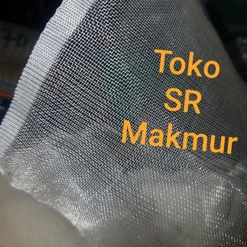 Jual waring putih jaring putih kasa nyamuk telur ikan kain as kain has ...