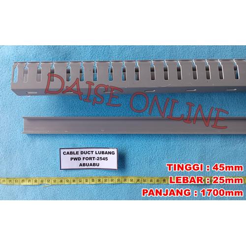Jual KABEL DUCT/CABLE DUCT LUBANG PWD FORT-2545 ABU-ABU - Kab. Sidoarjo ...