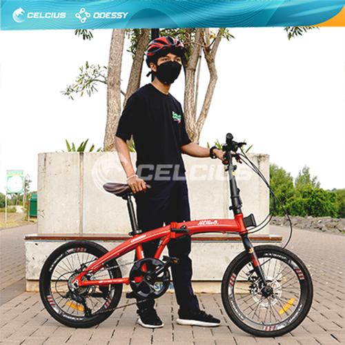 Promo SEPEDA LIPAT ODESSY HELLIO8 - OD LP 20 55 8 SPEED Cicil 0% 3x ...