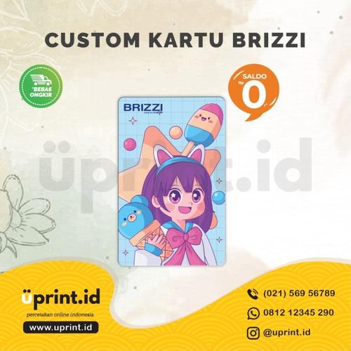 Jual Custom Kartu BRIZZI 2 Sisi Bisa Design Sendiri Gambar Bebas ...