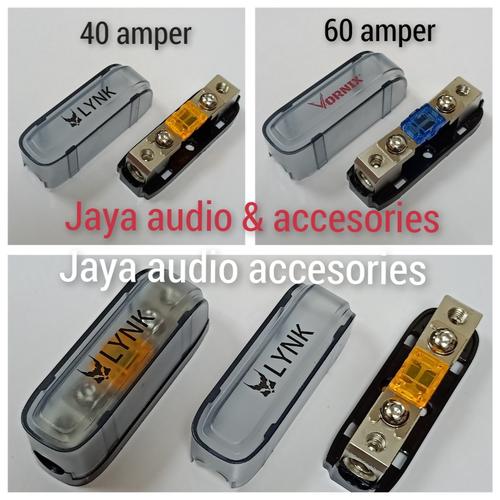 Jual Fuse Block Fuse Box Mini ANL 40 Dan 60 Amper - LYNK 40 amper ...