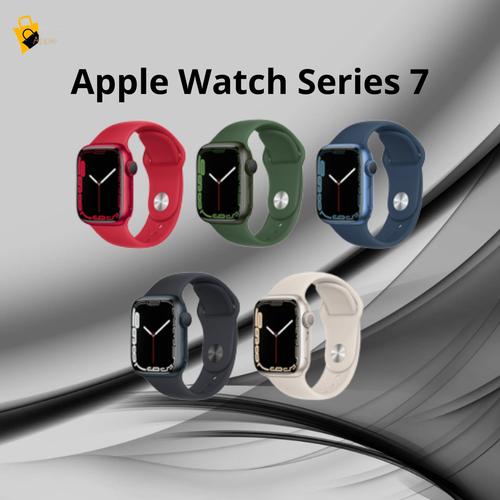 Jual Apple Watch Series 7 41MM 45MM GPS/Cell Second - 41MM, Midnight ...