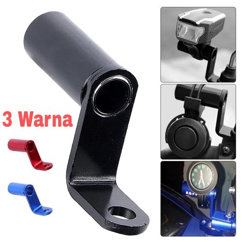 Jual Bracket Spion Motor Besi Aluminium Penyangga Lampu Tembak Univesal ...