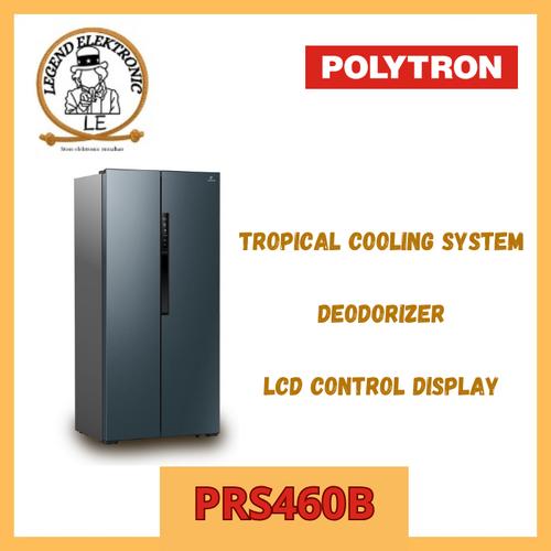 Jual POLYTRON PRS460B KULKAS SIDE BY SIDE INVERTER 460 L POLYTRON ...