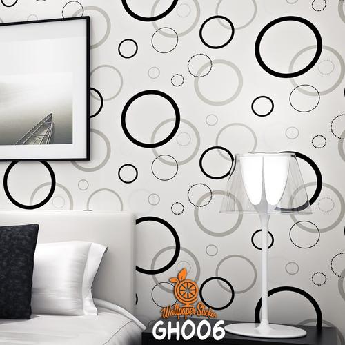 Jual Wallpaper Walpaper Dinding Stiker Dinding PVC Anti Air Motif ...