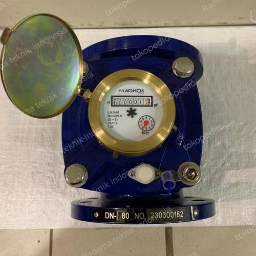 Jual Water Meter Magnos 3 Inch Dn 80 Setara Br Flow Meter air bersih ...