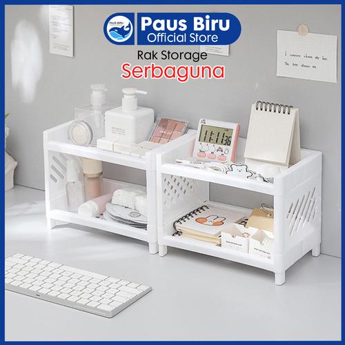 Promo Rak Serbaguna Portable Murah / Meja Plastik Kosmetik Mini / Rak ...