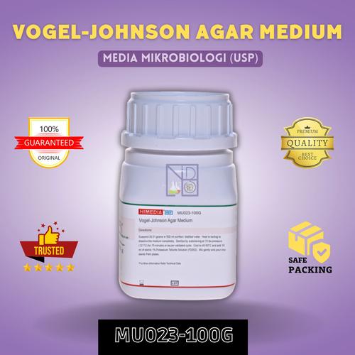 Jual Vogel-Johnson Agar Medium - Media Mikrobiologi (USP), 100 gram ...