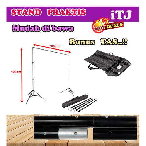 Jual Besi Tiang Kaki Besi Back Ground | Background screen Foto studio ...