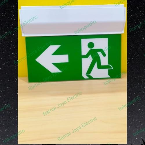 Jual LAMPU EMERGENCY LED EXIT LARI TANDA PANAH EMERGENCY LARI TANDA ...