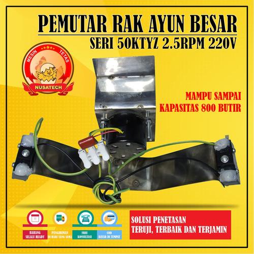 Jual Motor Dinamo Pemutar Rak Mesin Tetas Telur Sistem Rantai 50Ktyz ...