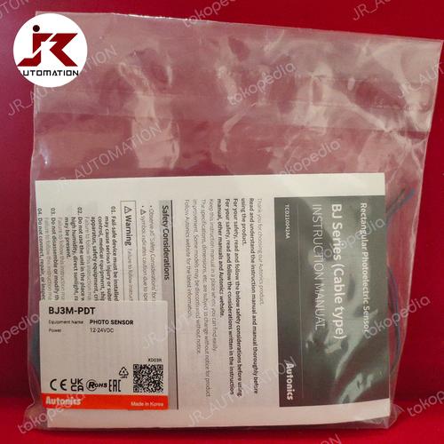 Jual Photo Sensor BJ3M-PDT NPN Open Collector 12-24VDC Autonics Original - Kota Tangerang - JR ...