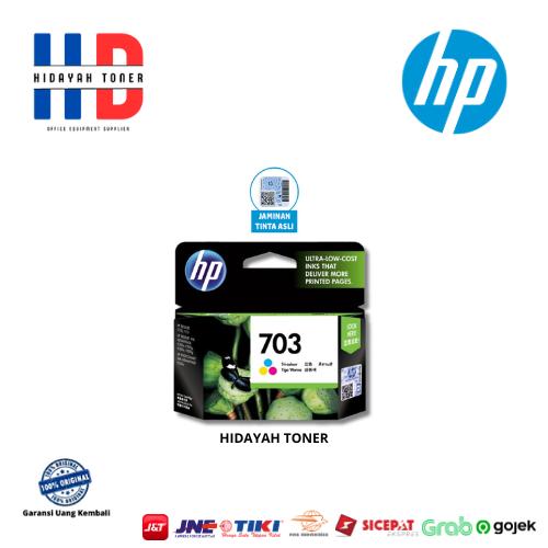 Jual Tinta Cartridge HP 703 Black & Colors Original Ink Advantage ...