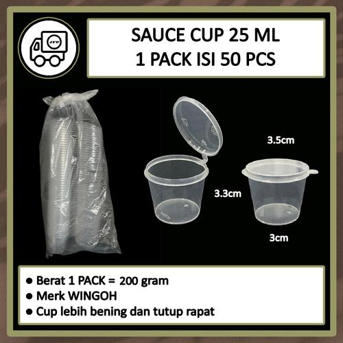 Jual Sauce Cup 25 ml Sambel Cup Saos 25 ml isi 50 pcs - Jakarta Barat ...