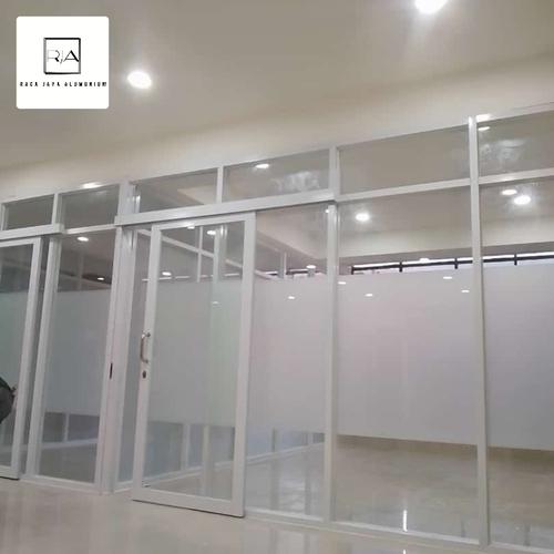Jual partisi pintu sliding dengan kusen pembatas ruangan - Kota Depok ...