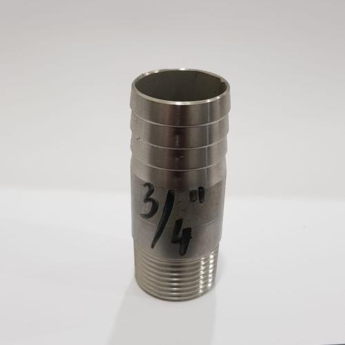 Jual Pipa nepel selang stainless 304 / sambungan selang sch40 3/4" inch ...
