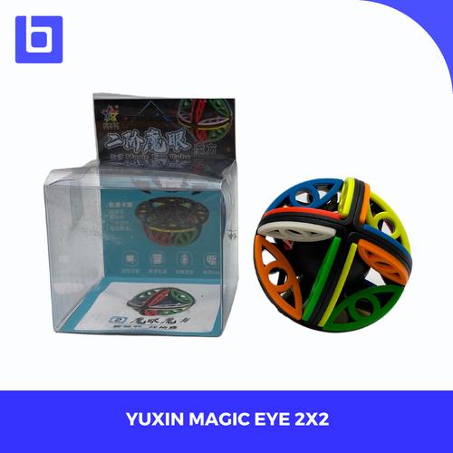 Promo Yuxin Magic eye 2x2 /Rubik Mata 2x2 Blackbase Original - Jakarta ...