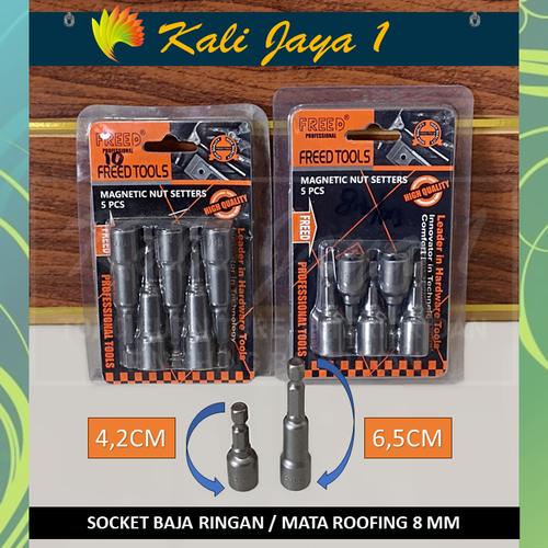 Jual CAMEL Obeng Socket Mata Roofing / Sock Baut Baja Ringan - 8 x 65 mm - Jakarta Barat ...