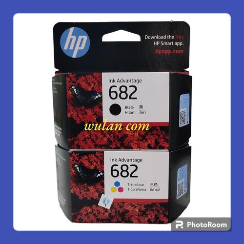 Jual Tinta printer HP 682 BLACK&COLOR - Jakarta Selatan - wulancomp ...