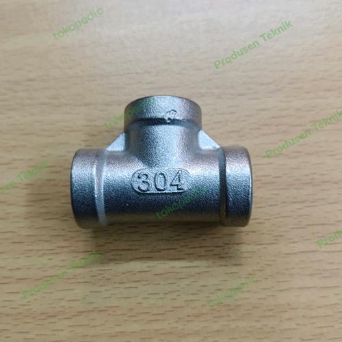 Jual TEE NEPEL SS 304 DRAT DALAM 1/8" X 1/8", TEE SS 1/8" - Jakarta Barat - Produsen hydraulic ...