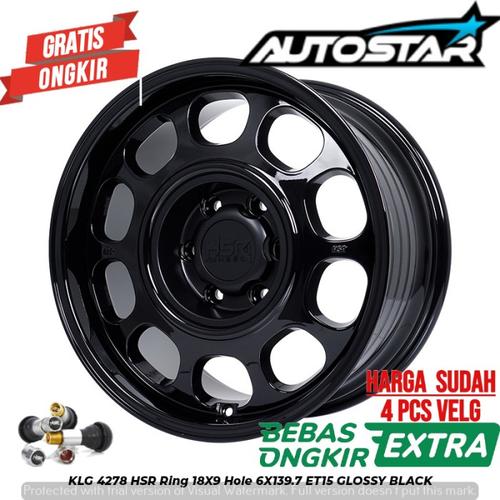 Jual VELG MOBIL RETRO HSR KLG R18 PCD 6X139,7 TRITON HUMMER H3 TRITON ...